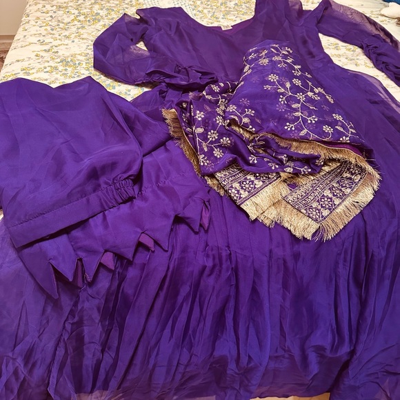 Dresses | Indian Bengali Pakistani Eid Outfit New 3 Pcs Dress | Poshmark